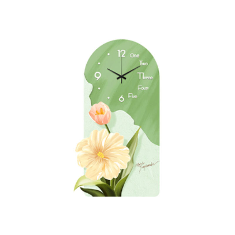 Garden Style Flower Luminous Clock – Rit Concept