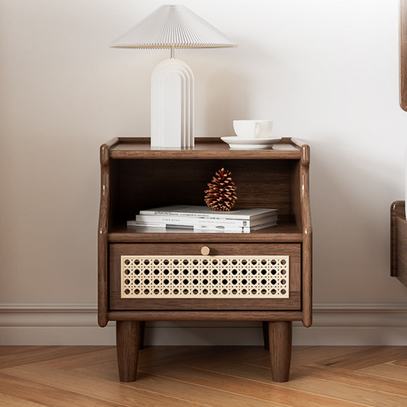 Nelson Bedside Table, Rubber Wood – Rit Concept