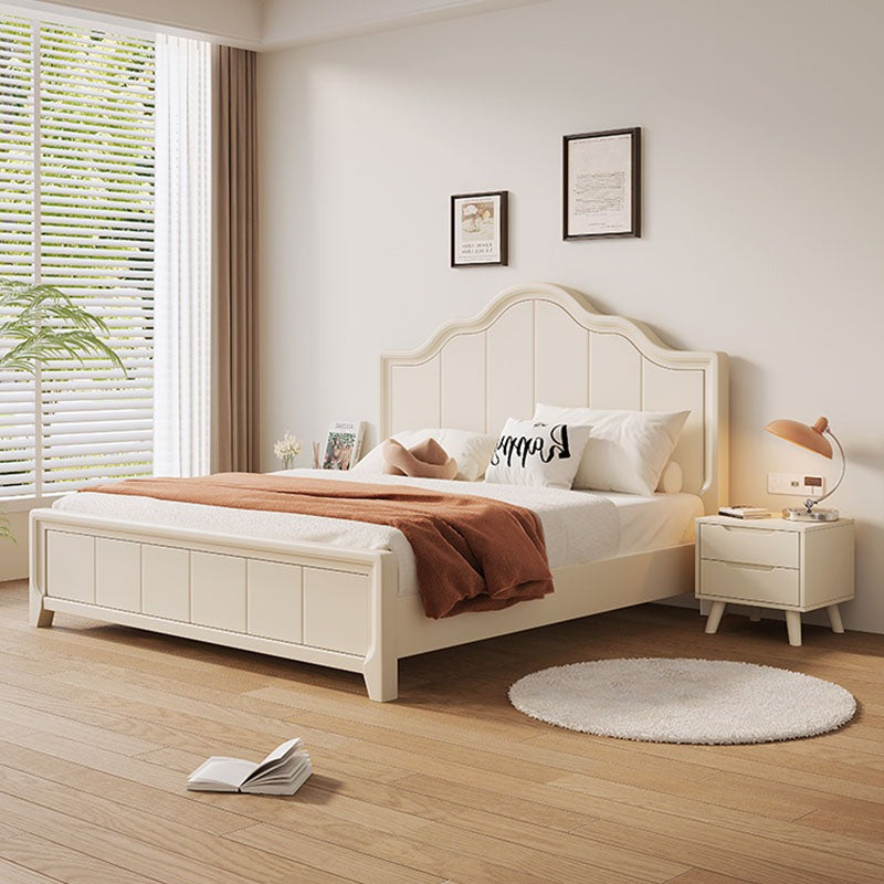 Agnes King Size / Super King Size Bed With Storage, Cream – Rit Concept