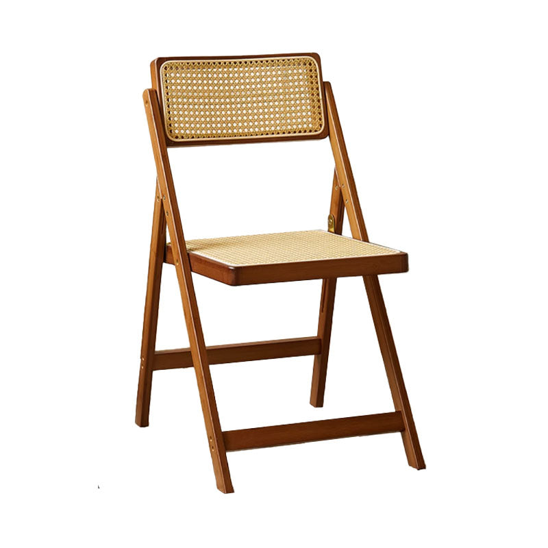 Sharon Foldable Rattan Dining Chair, Bamboo – Rit Concept