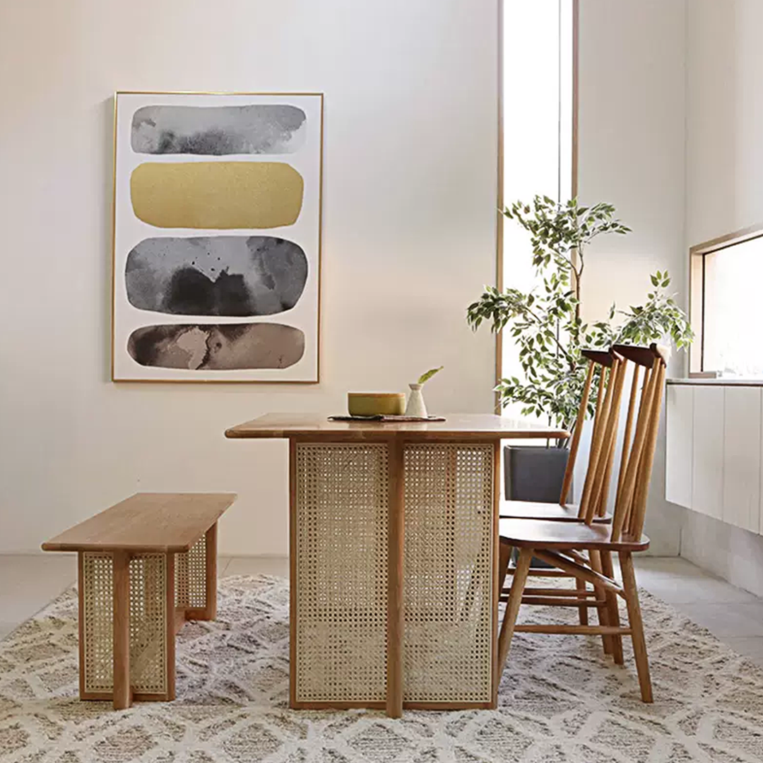 Leocadia Solid Wood Dining Table – Rit Concept