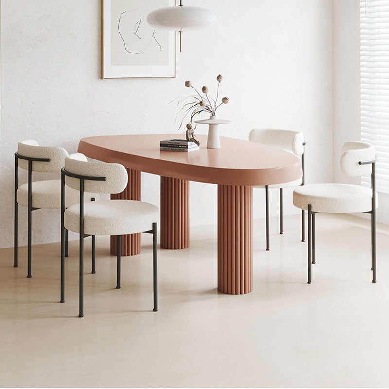 Tammy Dining Table, Brown – Rit Concept